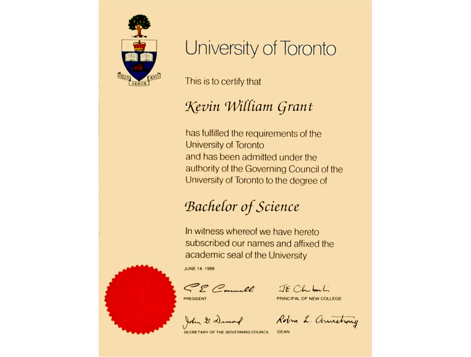 Kevin William Grant- Counselling Therapist - Credentials and Supervision